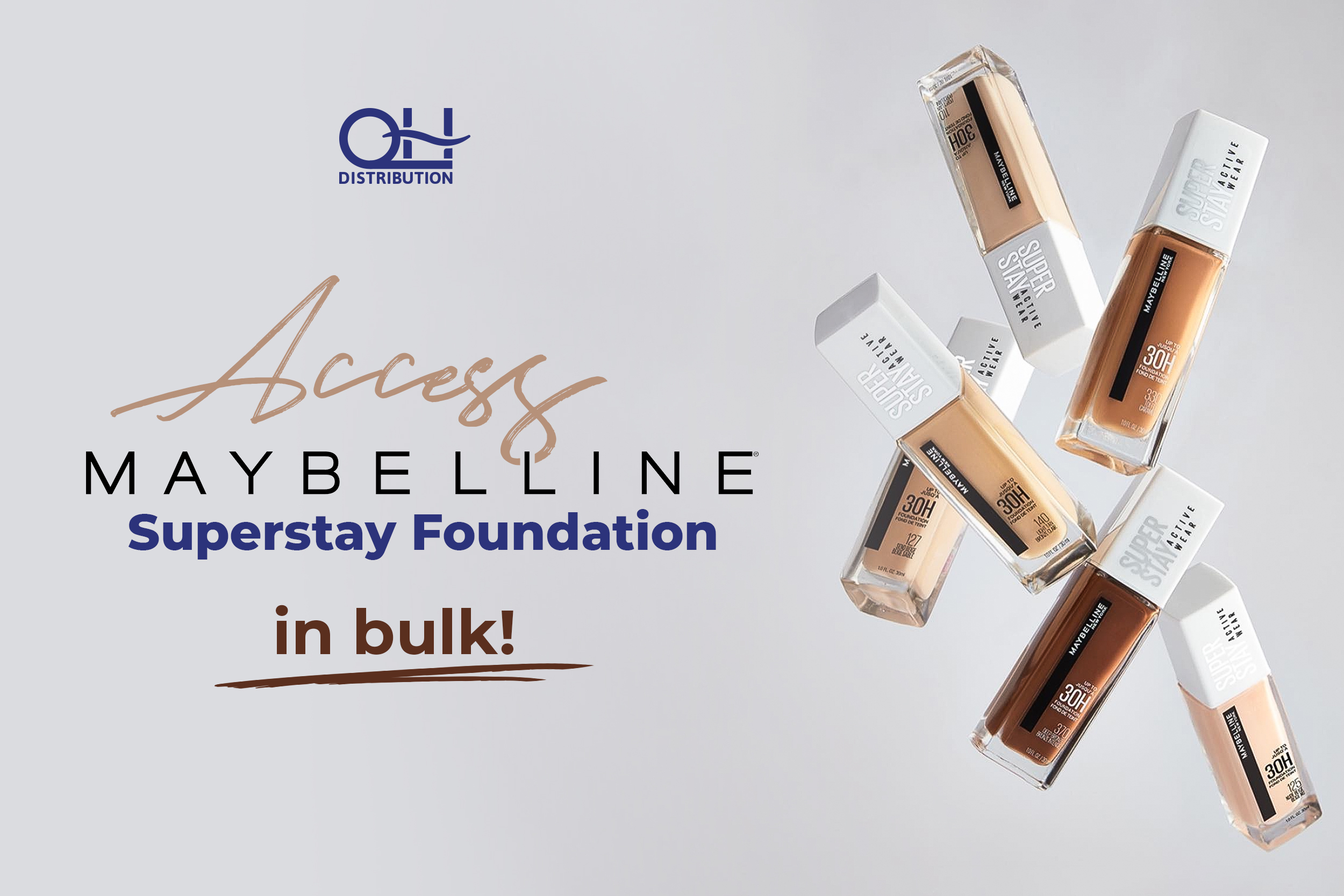 Maybelline Wholesale: Buy in Bulk | QH Distribution