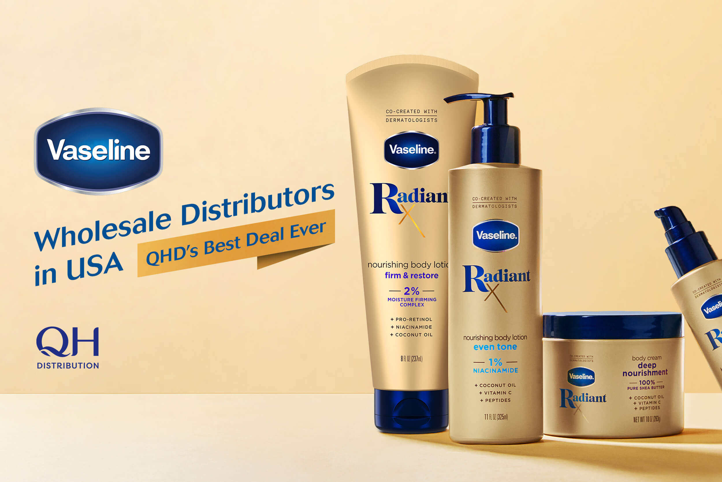 Vaseline Wholesale Distributors In USA - QHD’s Best Deal Ever
